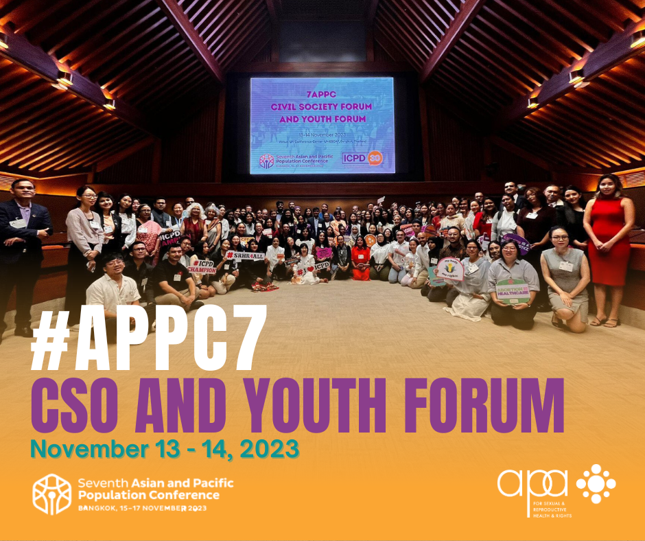 7th APPC - CSO and Youth Forum Call to Action - APA