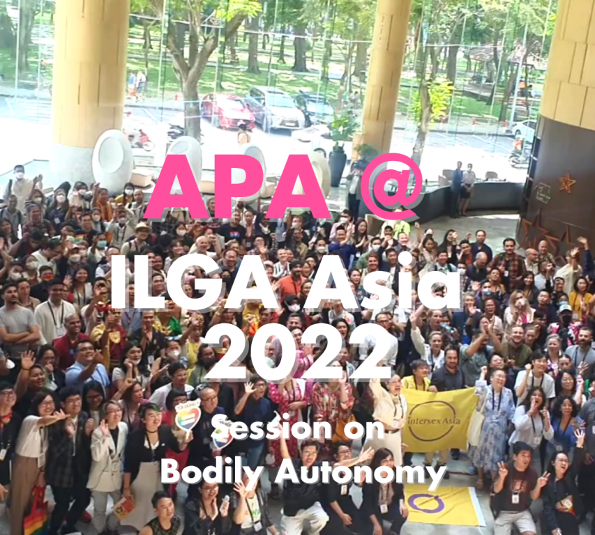 APA and Members at 2022 ILGA Asia - APA
